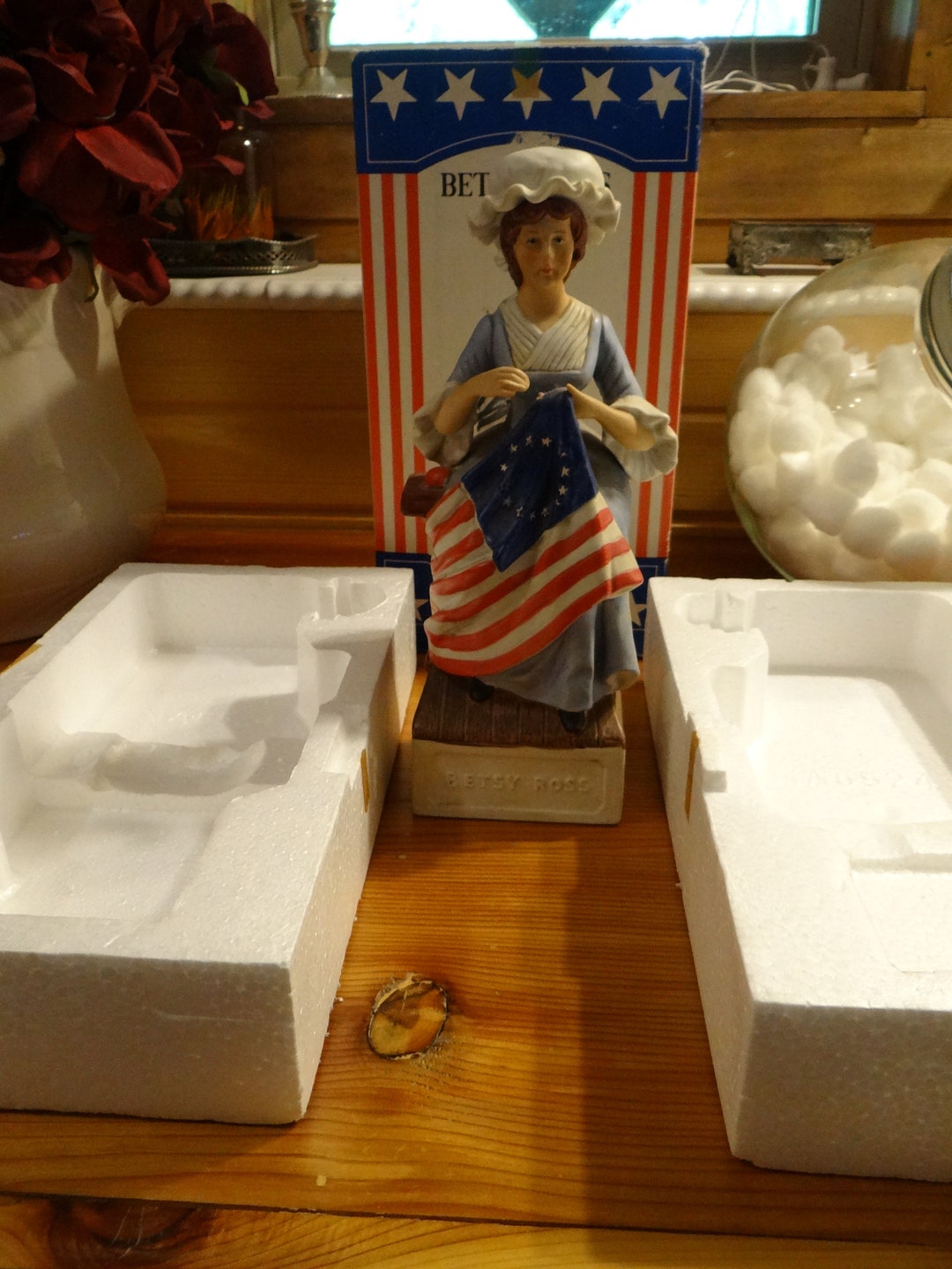 Vintage 1970's Mccormick Betsy Ross Liquor Decanter - Empty - Etsy