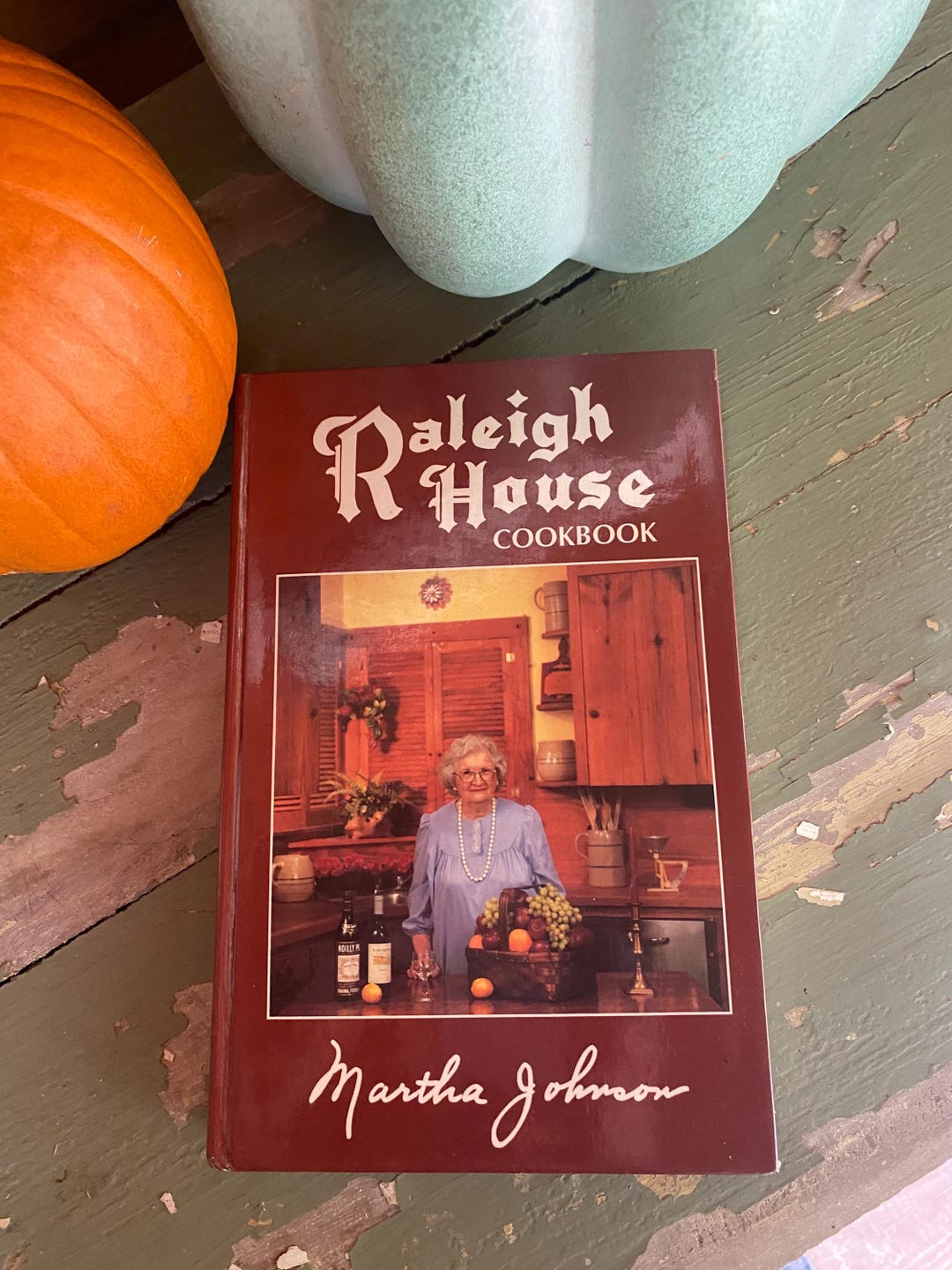 1991 Raleigh House Cookbook Signed by Martha Johnson. Hardback - Etsy