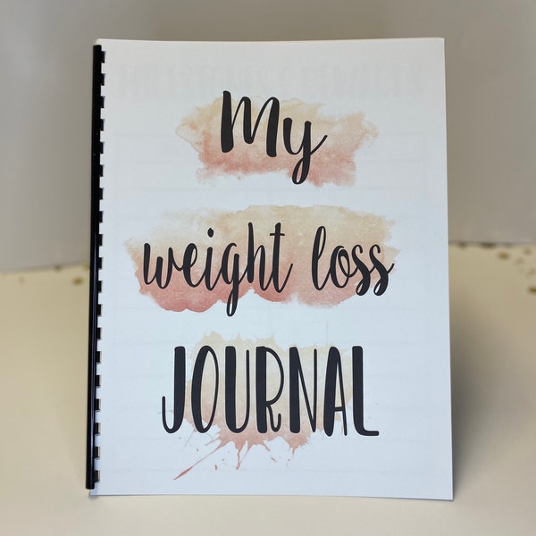 Weight Loss Journal - Etsy