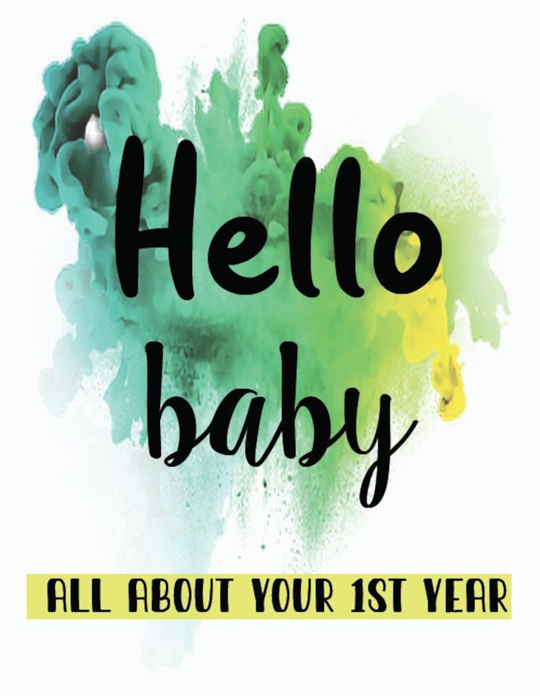 Baby's First Year Journal (HARD COPY) - Etsy