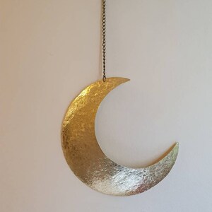 Gold Moon Decor Brass Wall Hanging Home Decoration - Etsy