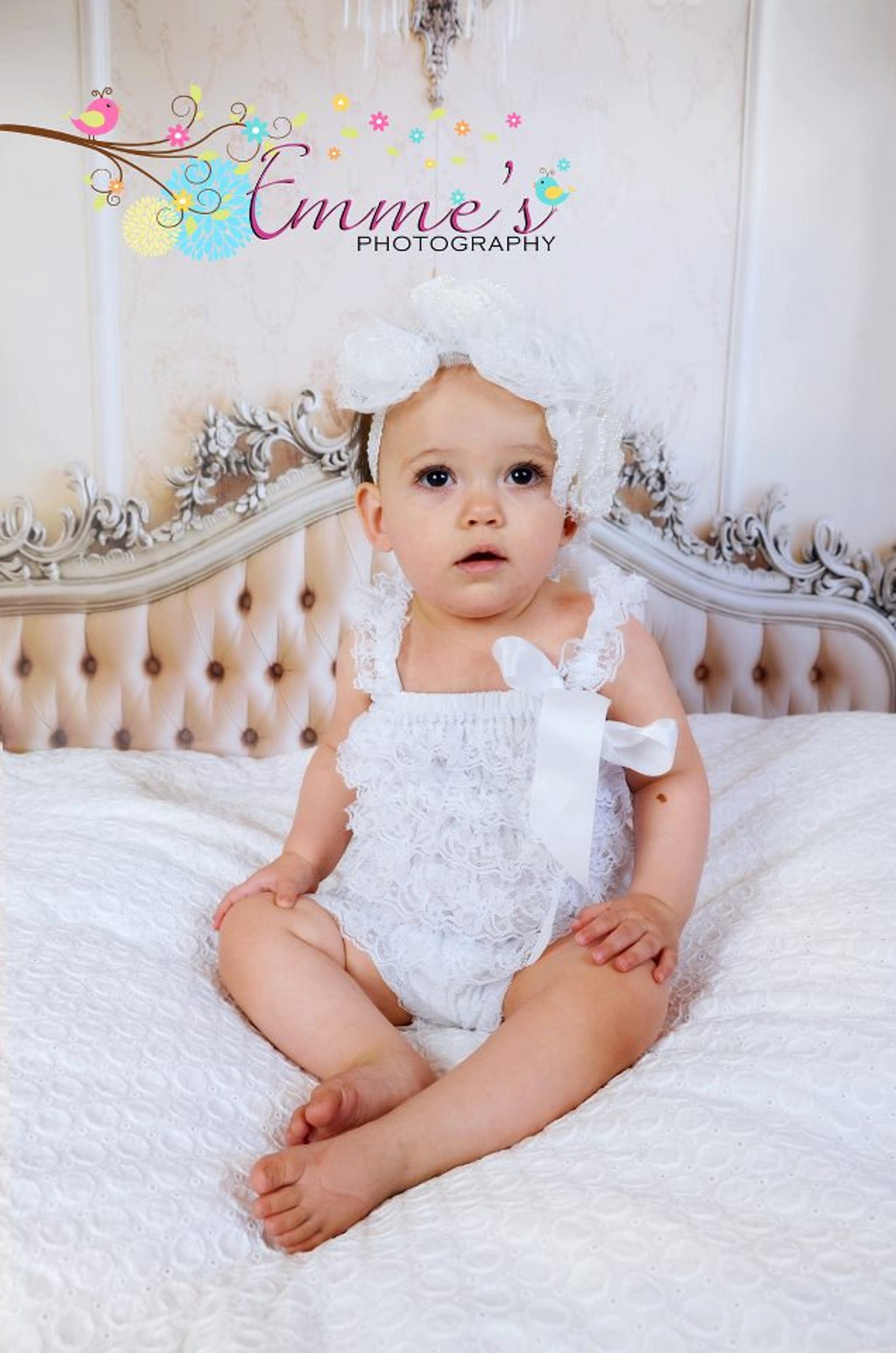 8ft X 8ft Vinyl Photography Backdrop Fancy Tufted Bed - Etsy