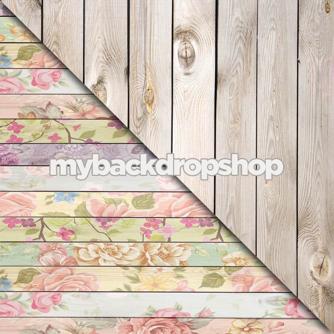 Combo Two 4ft X 4ft Vinyl Photography Backdrop and Floor - Etsy