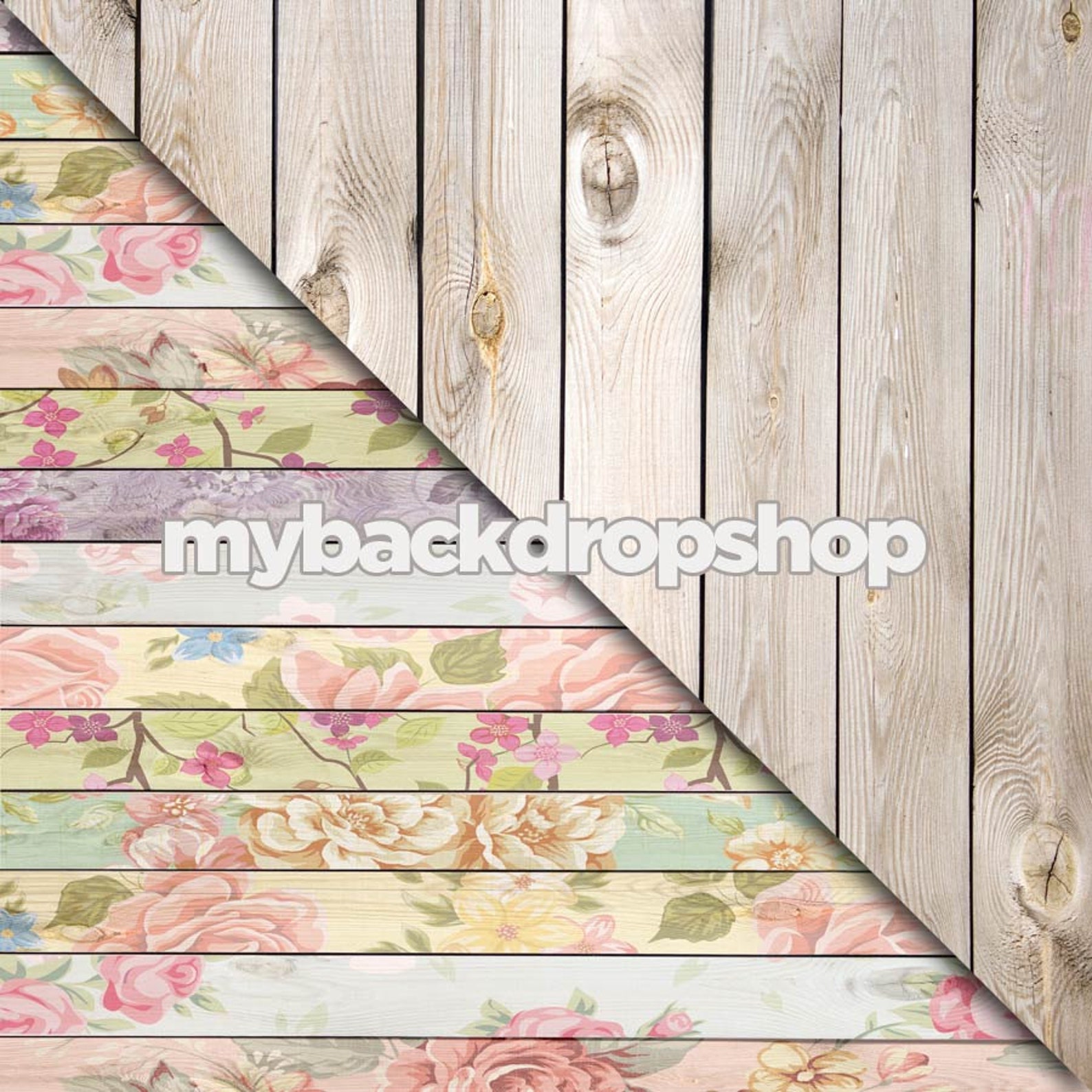 Combo Two 4ft X 4ft Vinyl Photography Backdrop and Floor - Etsy