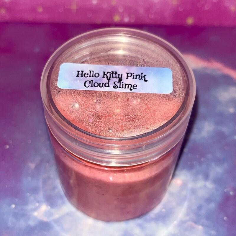 Hello Kittys Slime - Etsy