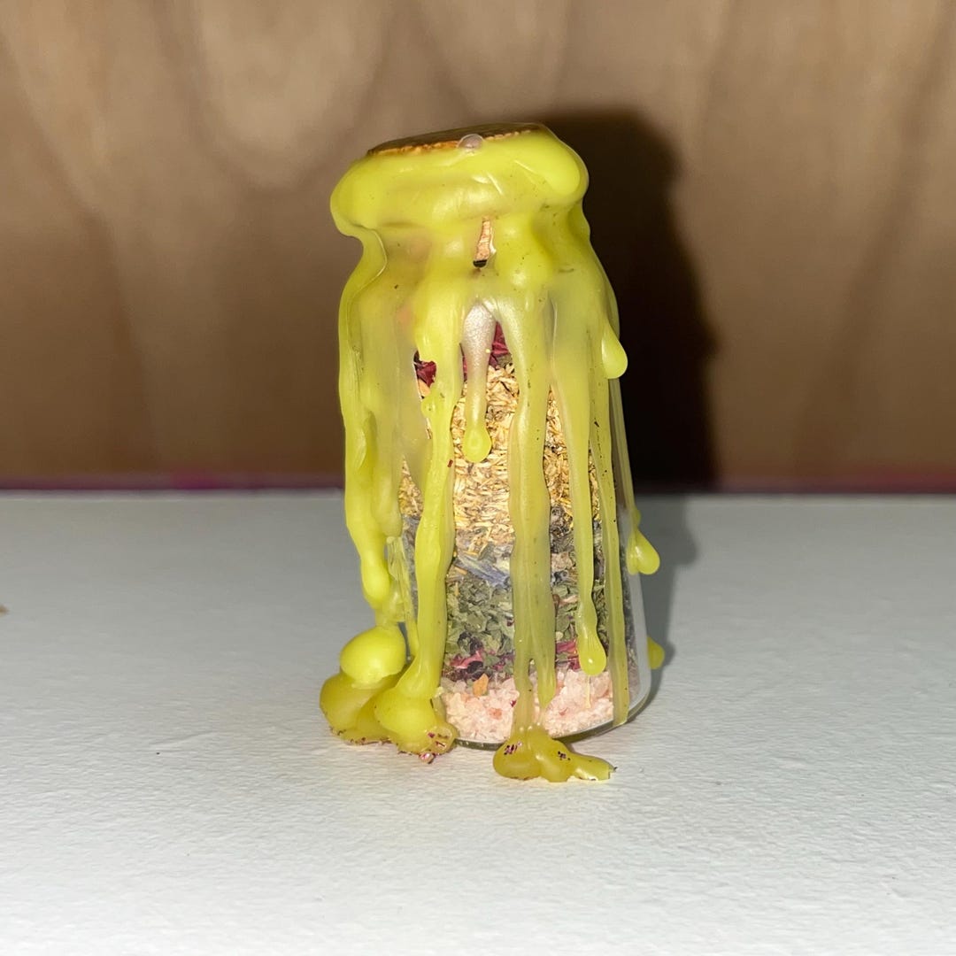 Solar Plexus Chakra Reiki Charged Spell Jar - Etsy