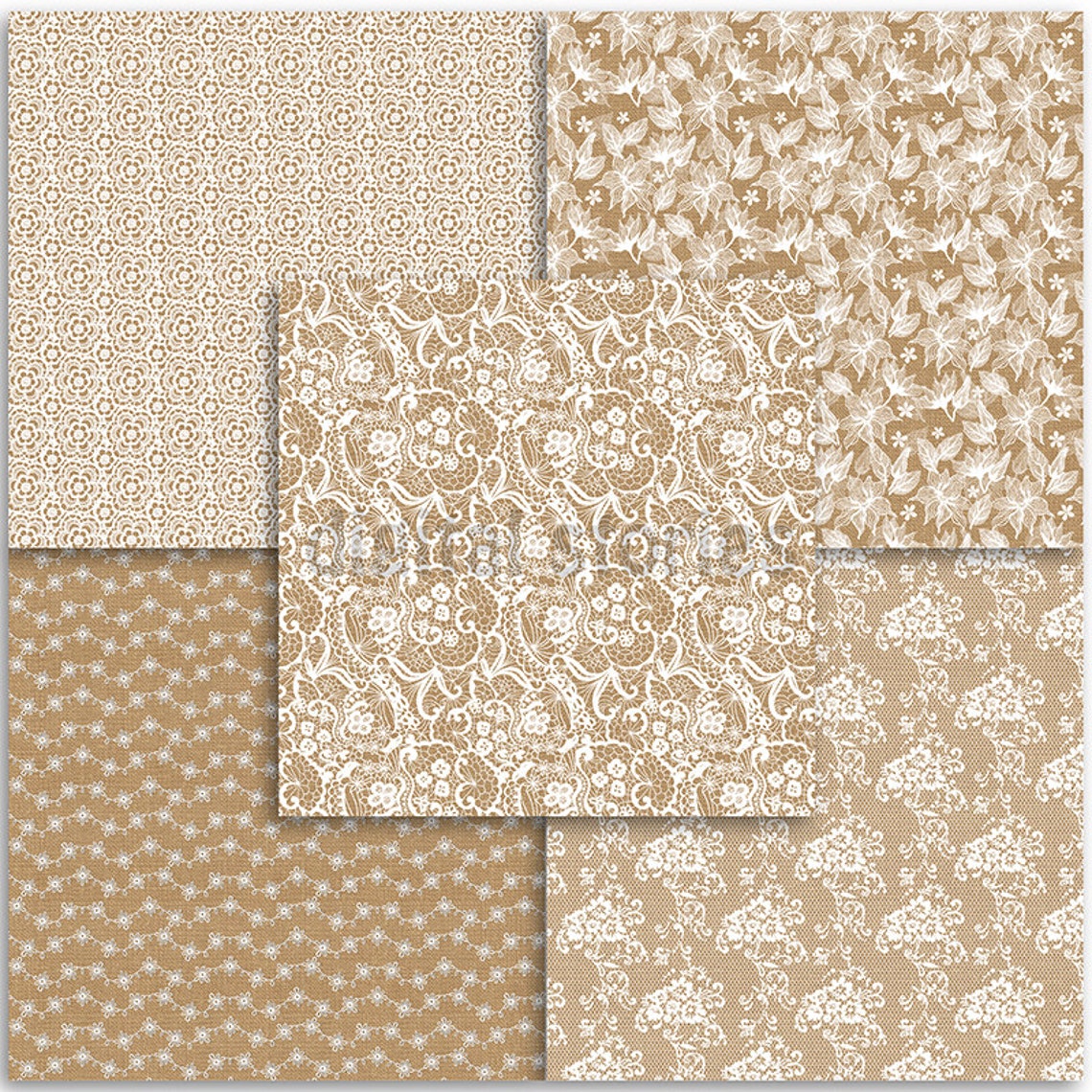 Burlap Lace Wedding Digital Paper: burlap LACE 2 White Wedding Vintage ...
