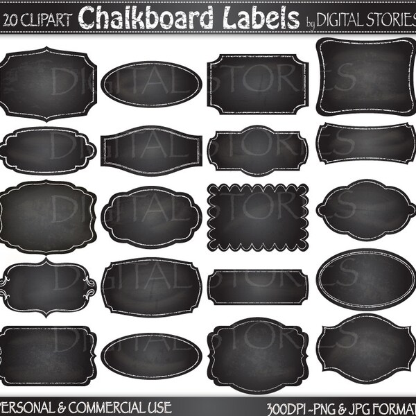 Chalkboard Frames - Etsy