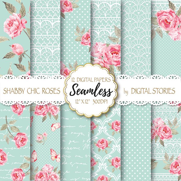 Shabby Chic Paper - Etsy