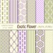 Shabby Chic Digital Paper:shabby LACE Peach Floral Seamless, Tileable ...