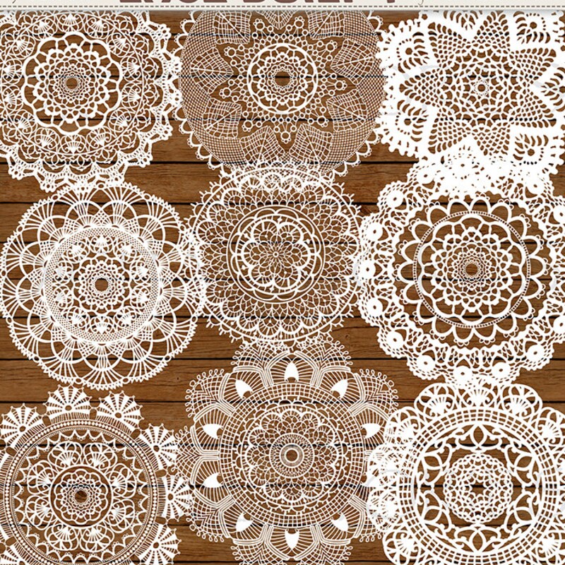 Digital Doily - Etsy
