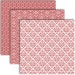 Damask Digital Paper: damask Red Scrapbook Digital - Etsy