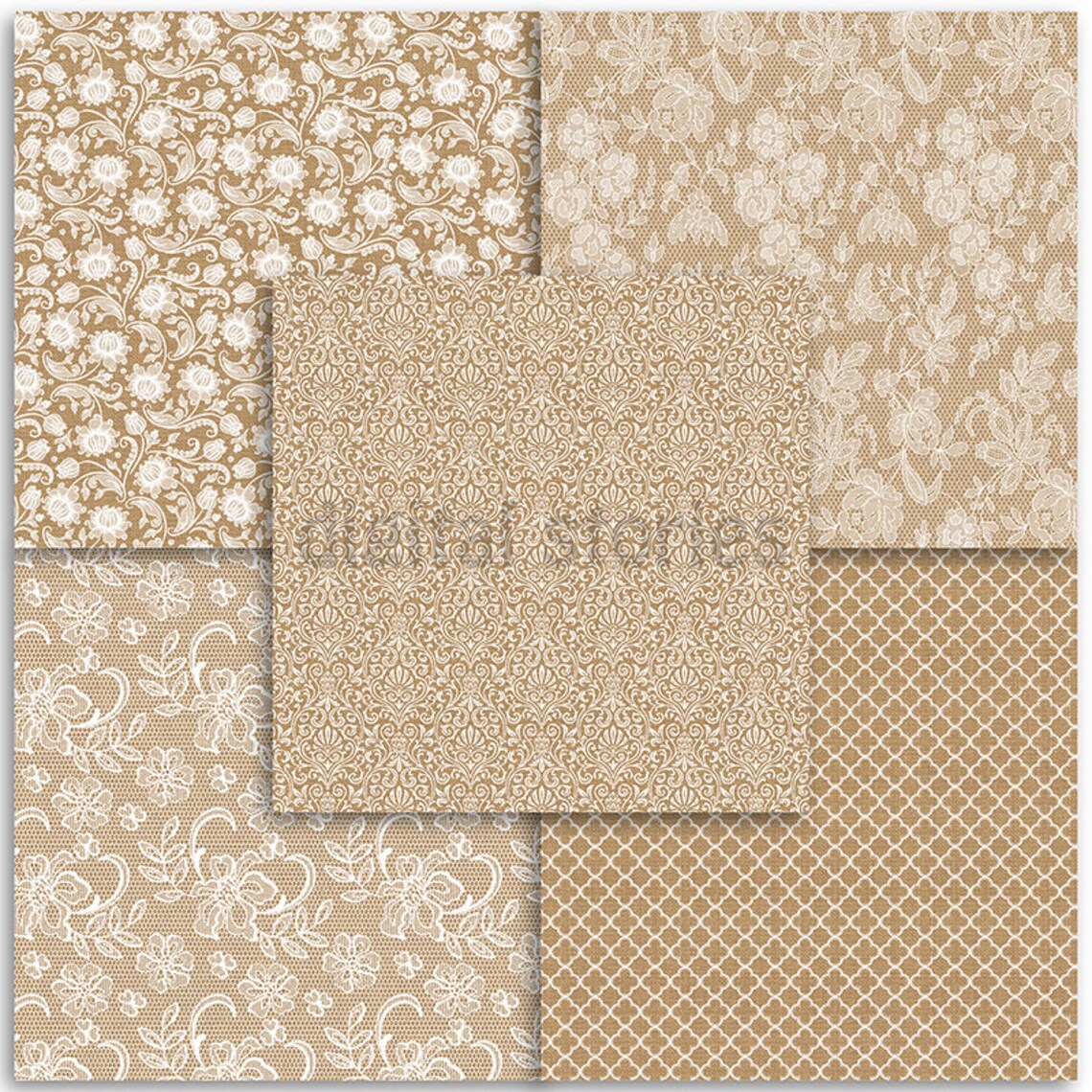 Burlap Lace Wedding Digital Paper: burlap LACE 2 White Wedding Vintage ...