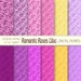 Roses Digital Paper: romantic ROSES Lilac Background With Roses in ...