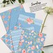 Shabby Chic Digital Paper shabby LACE Blue Floral Seamless, Tileable ...