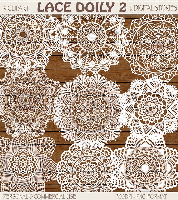 Lace Digital Clipart