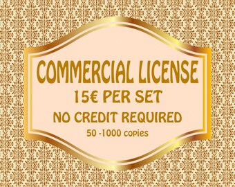 Ninaninacraft's Extended Commercial License for Clip Art and Digital ...