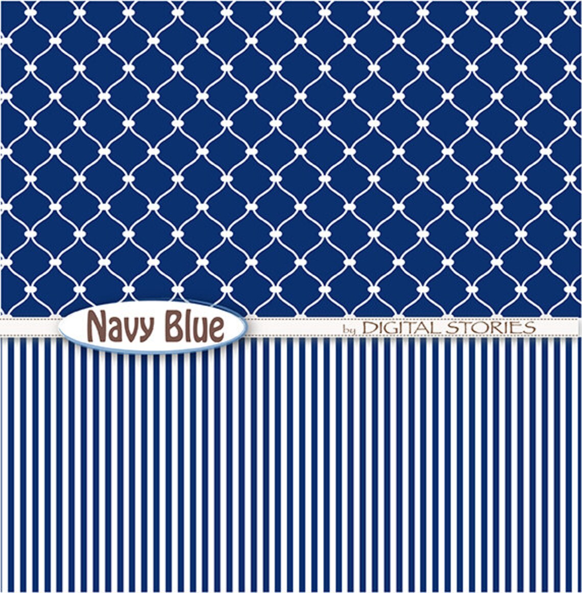 Navy Blue Basic Digital Paper Pack Instant Download - Etsy
