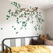 Long Tree Wall Decal Set Family Home Mural Design Long Tree Vinyl Decal ...
