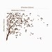 Big Corner Branch Wall Decal Wild Decal Design Elegant Tree Mural ...