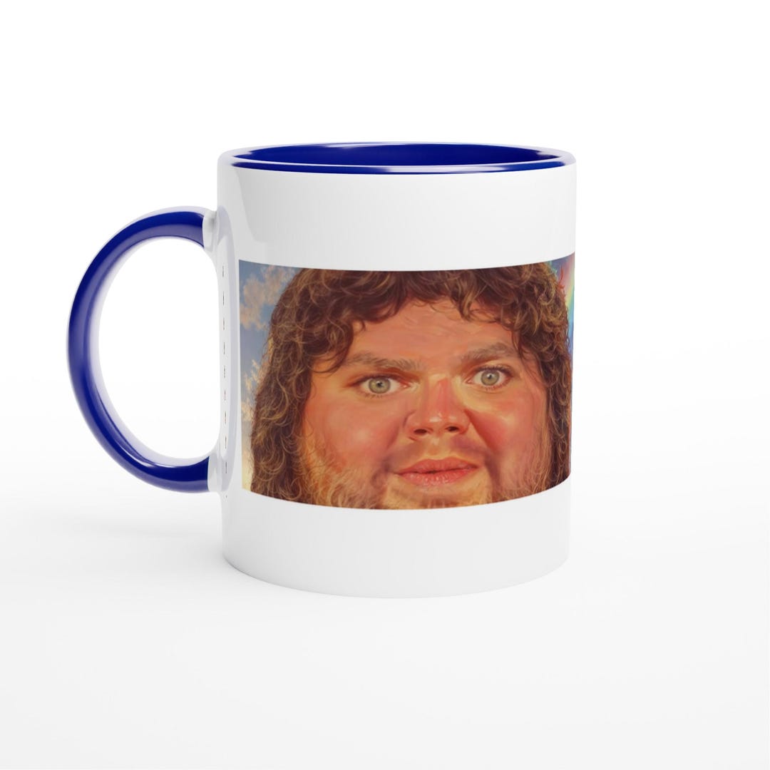 Cursed JD Vance Meme Funny Multiple Colors 11oz Ceramic Mug Ceramic ...