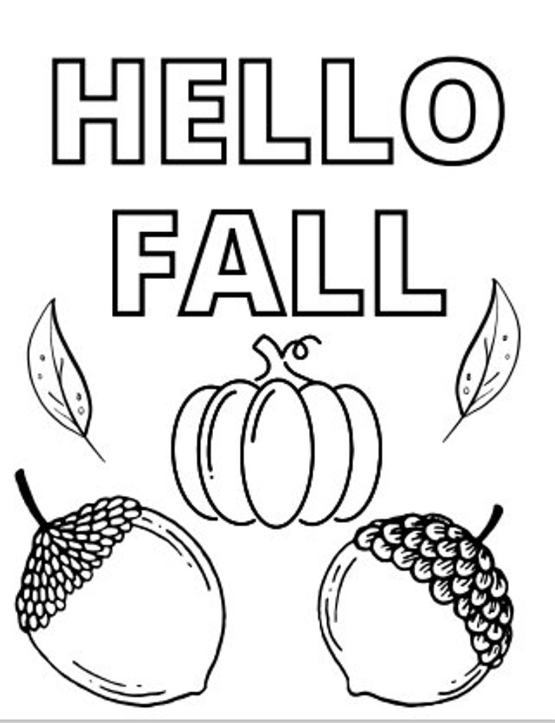 Autumn Montessori Printable Fall Bundle Preschool - Etsy