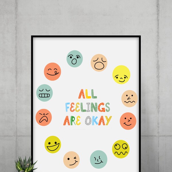 Mental Health Classroom Poster - Etsy