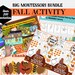 Autumn Montessori Printable Fall Bundle Preschool Kindergarten ...