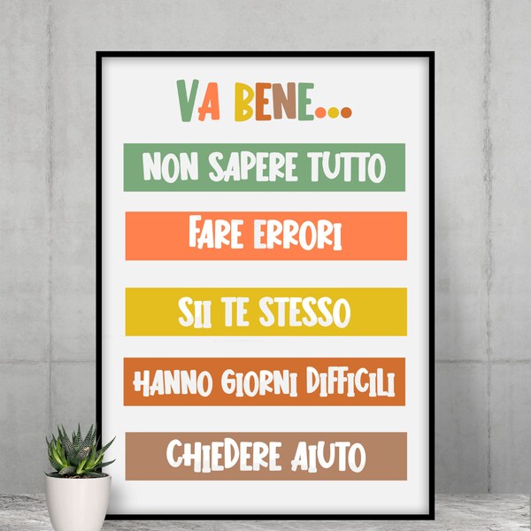 Italian Classroom - Etsy