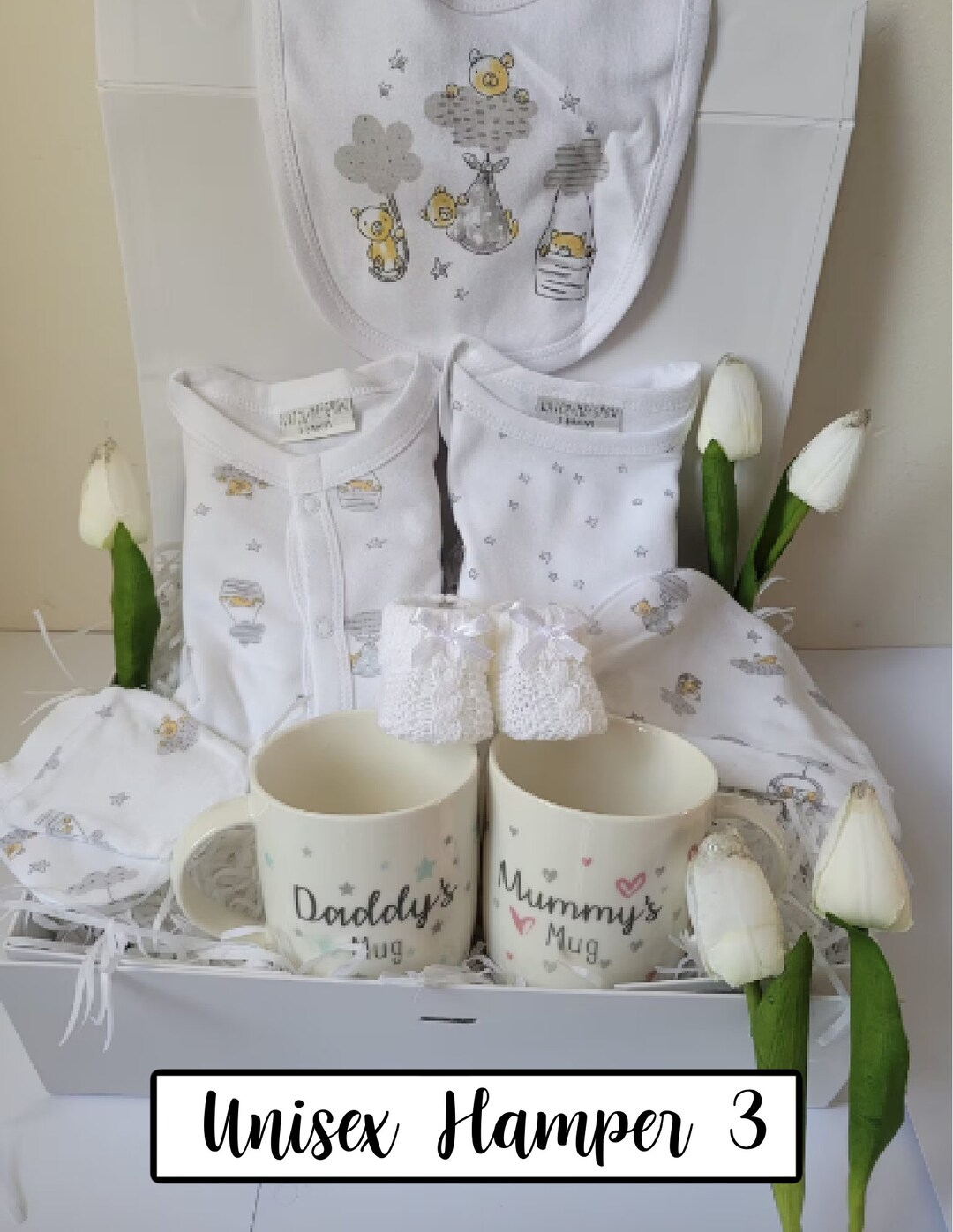 Gender Neutral Luxury Baby Hamper, Unisex Baby Gift, Baby Girl Gift ...