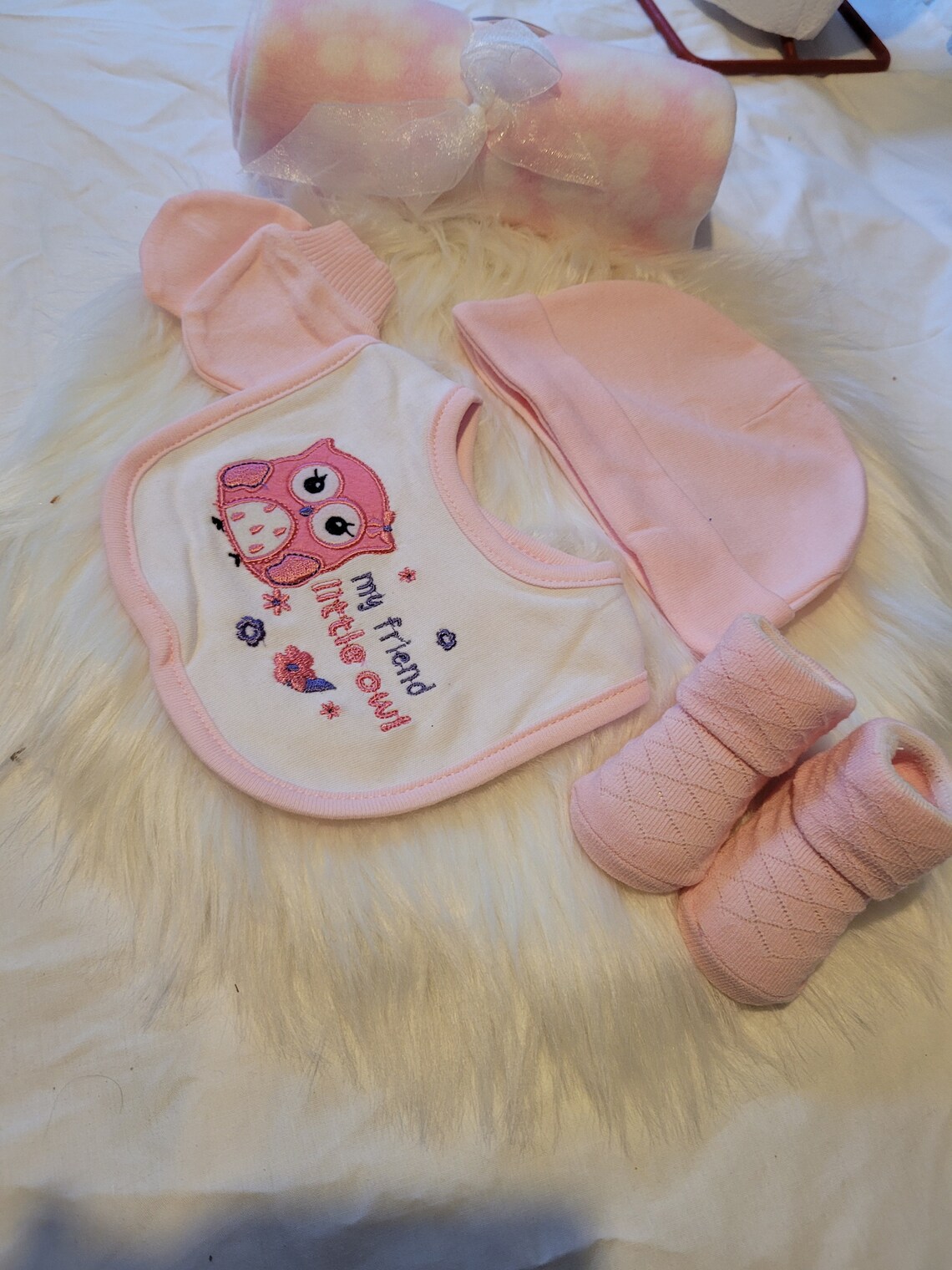 Newborn Pink Gift Box pastel Pink Baby Hamper Baby Shower - Etsy