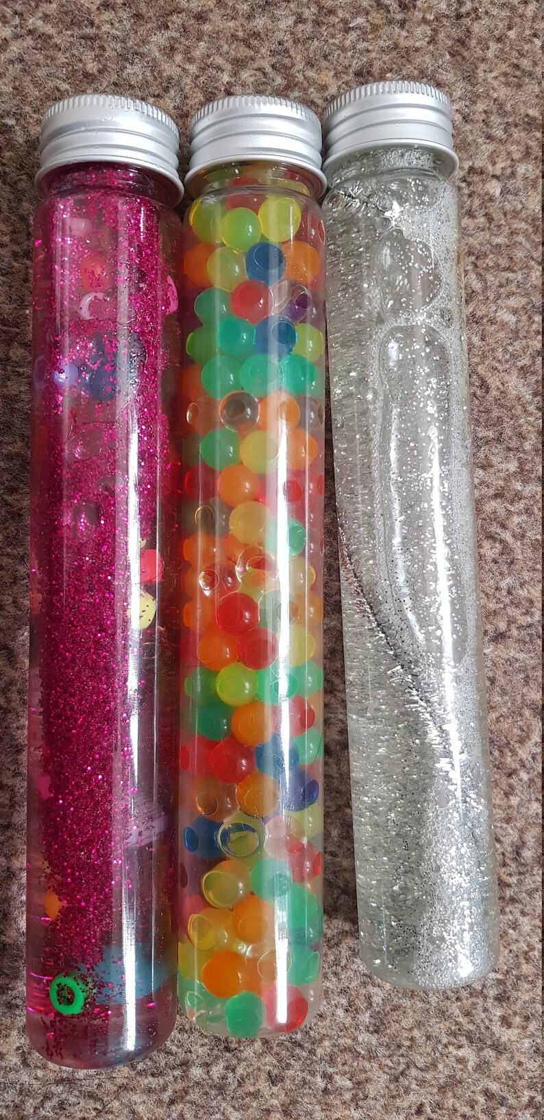 Sensory Bottle Calming Glitter Bottles Pack of 2 Calm Down | Etsy