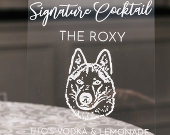 Acrylic Cat Bar Sign - Etsy