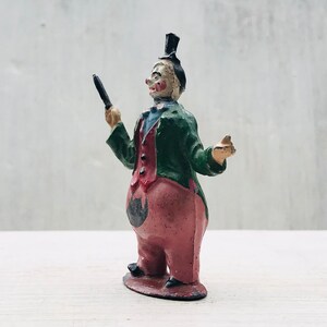 Vintage Miniature Lead Clown Band Conductor Timpo Circus - Etsy