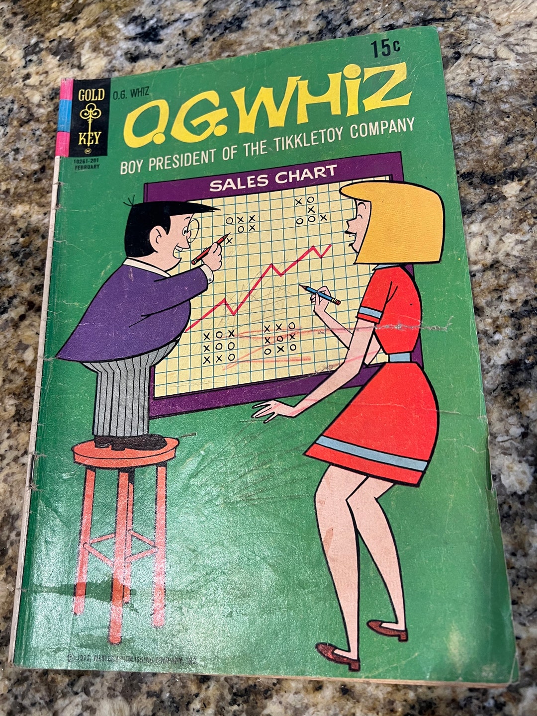 1971 O.G. Whiz Boy President Comic Book Vol 5 - Etsy