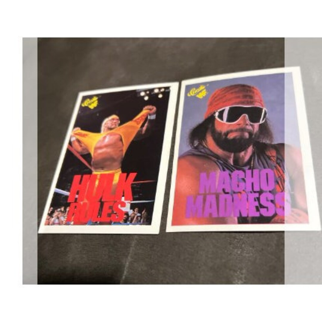 1987-90 WWF Wrestling Cards. Random or Pick Em Hulk Hogan, Macho Man ...