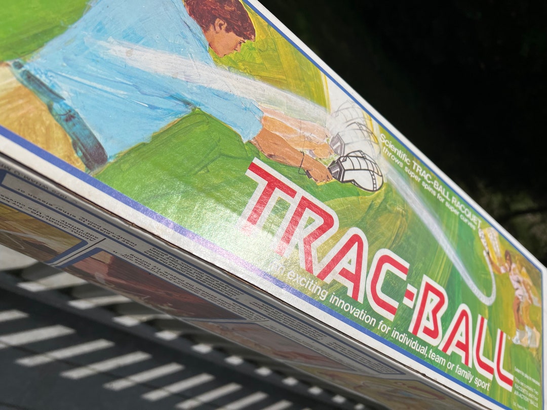 1976 Wham-o Trac-ball Set Complete in Original Box W 4 Balls, Vintage ...