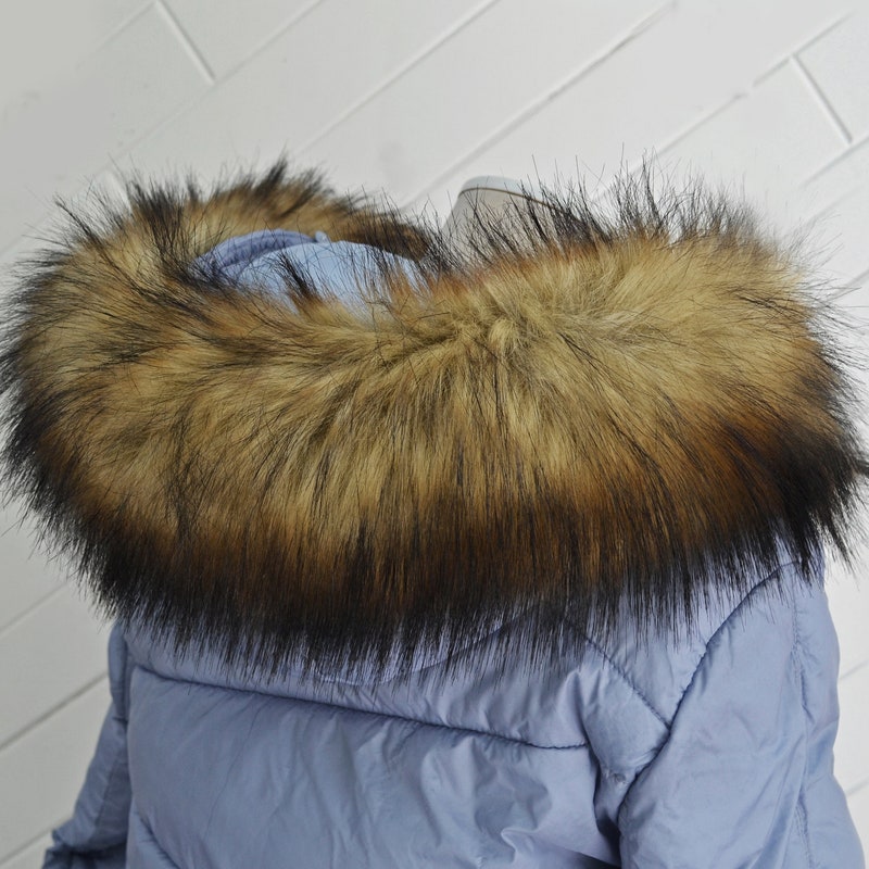 Faux Fur Trim Raccoon - Etsy
