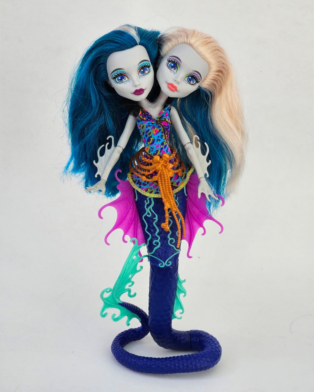 Monster High Doll Great Scarier Scarrier Reef PERI & PEARL - Etsy