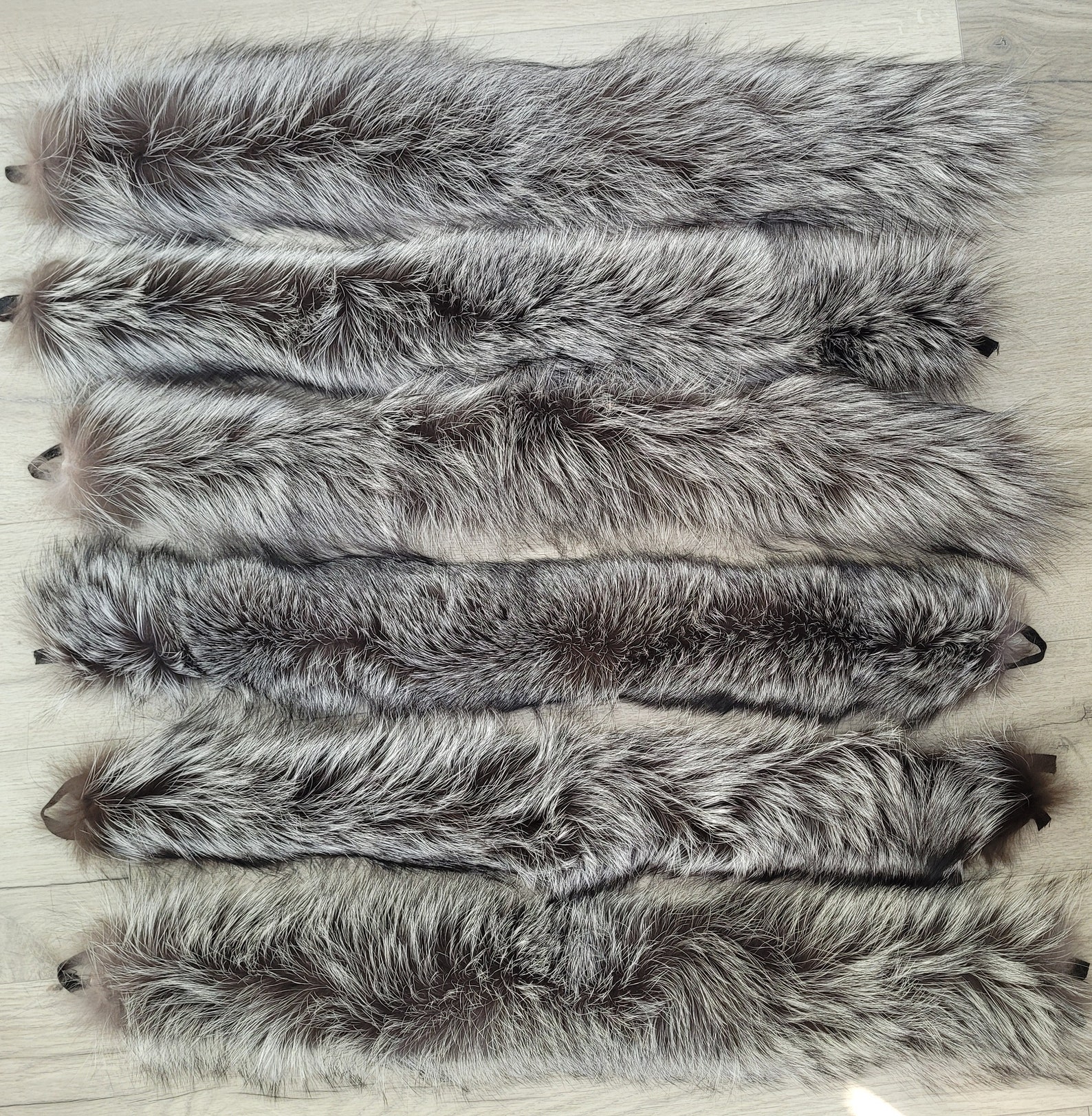 BY ORDER Finnish Silver Fox Fur Trim Hood Fur Collar Trim - Etsy