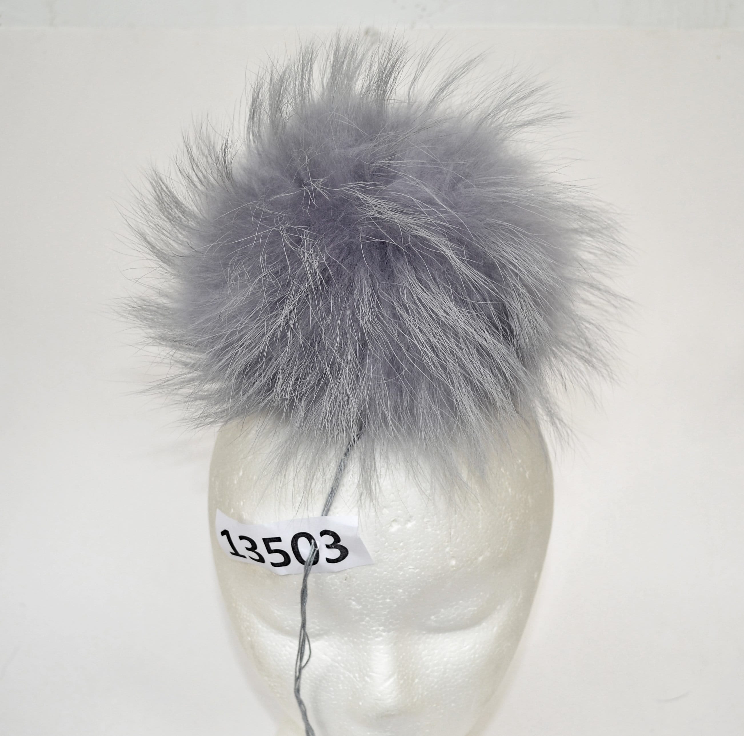 6 to 9 EXTRA LARGE GRAY Pom Poms Double Raccoon - Etsy Canada