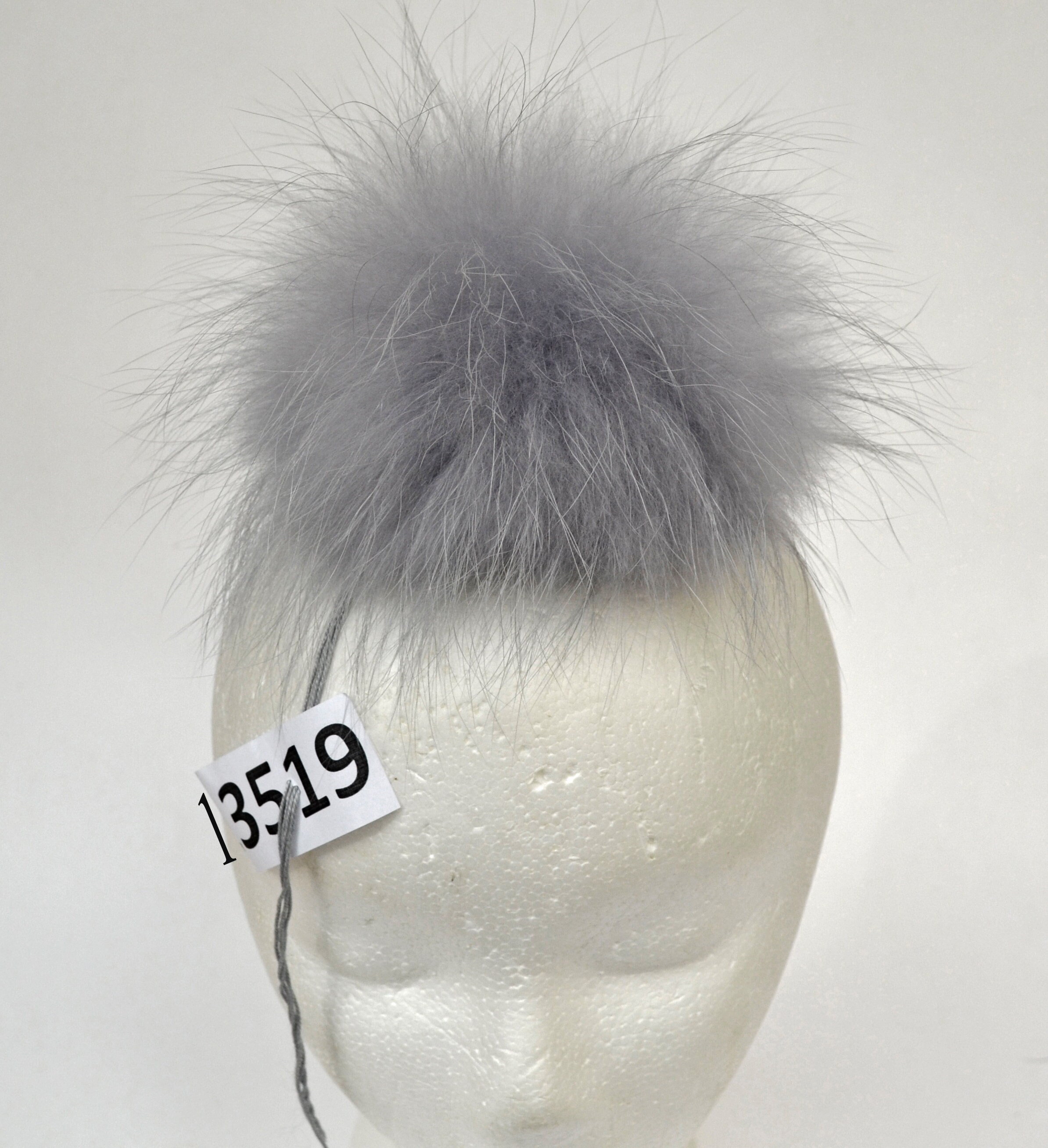 6 to 9 EXTRA LARGE GRAY Pom Poms Double Raccoon - Etsy Canada