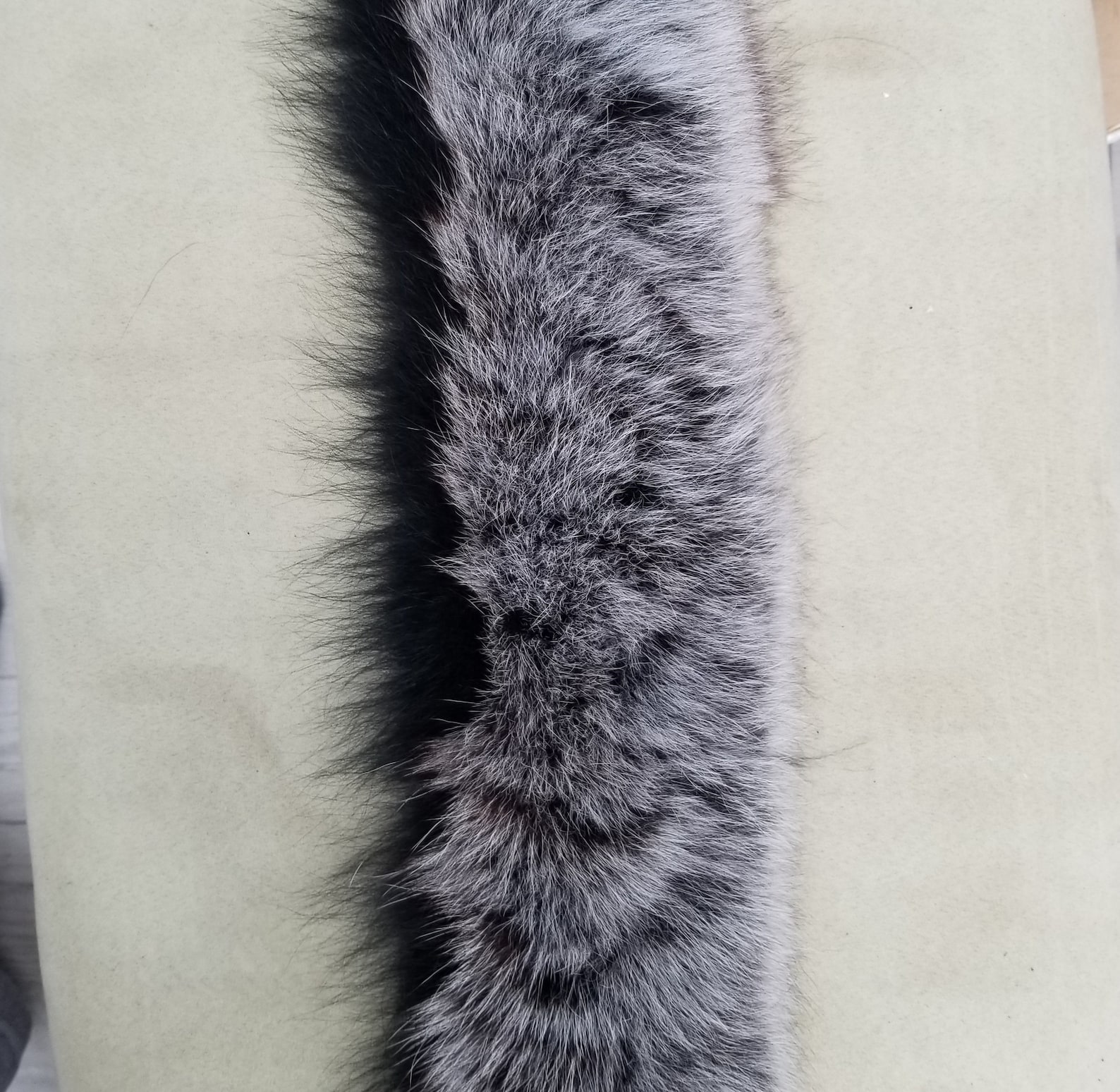 BY ORDER Fox tail XXL Triple Real Fox Fur Trim Hood Fur - Etsy