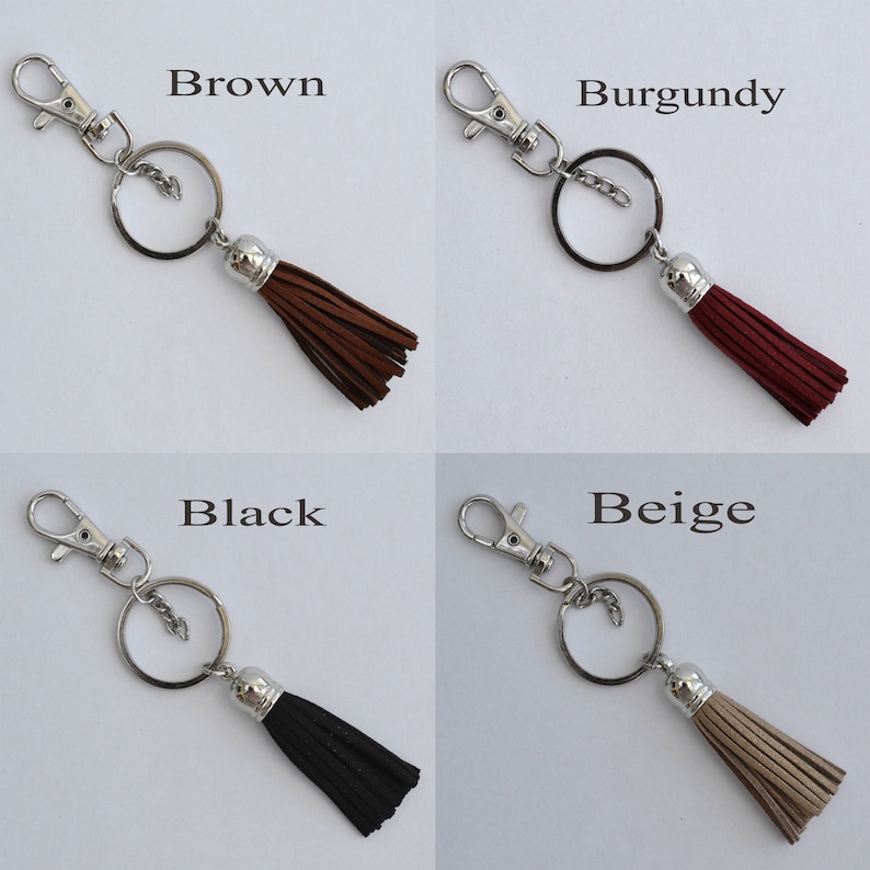 Keychain Ring Key Rings Key Chain With Tassel Bag Charm - Etsy