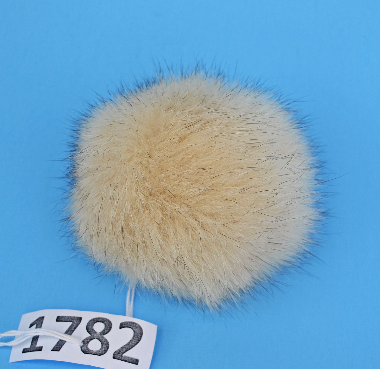 4,5" to 5" HIGHEST QUALITY FOX Pom Poms! Double Fox Fur Shiny Soft Pom ...