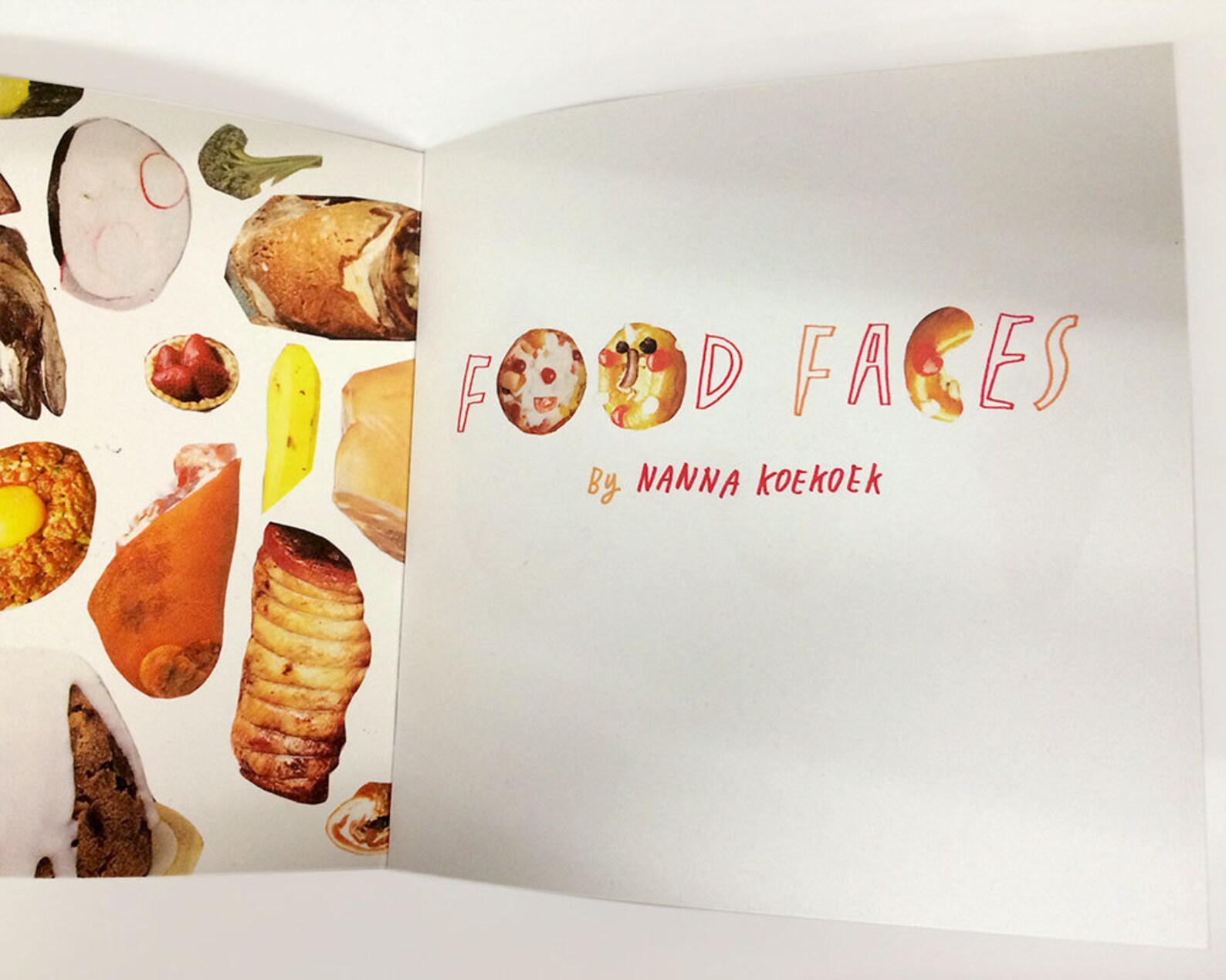 Collages of FOOD FACES Zine - Etsy