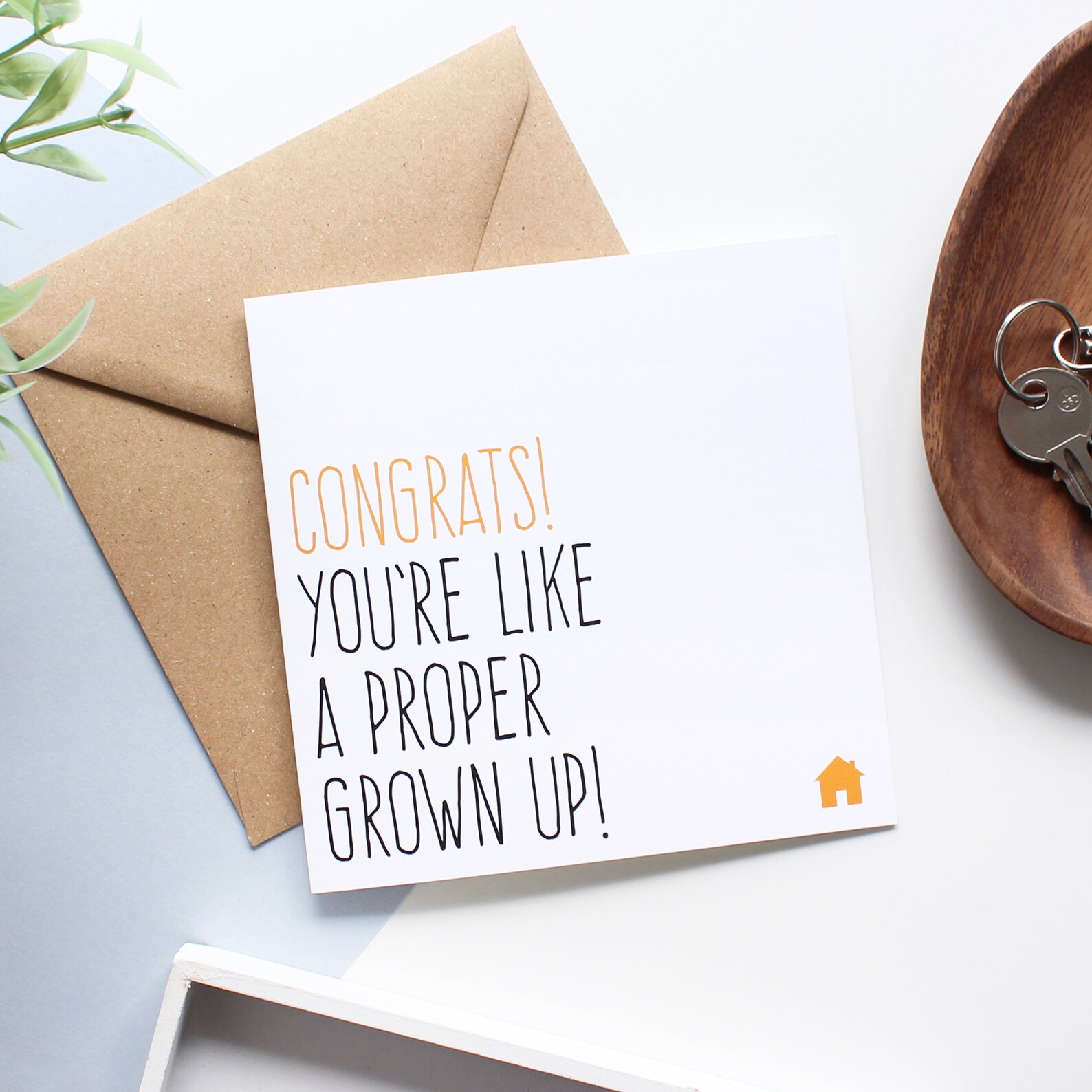 Funny New Home Card for Couple First Time Buyer Card | Etsy