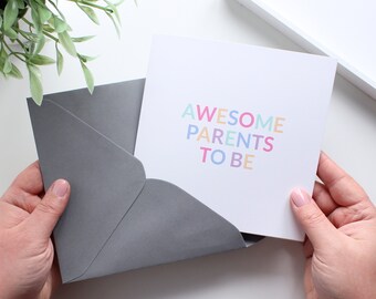 Parents to Be Card | Etsy