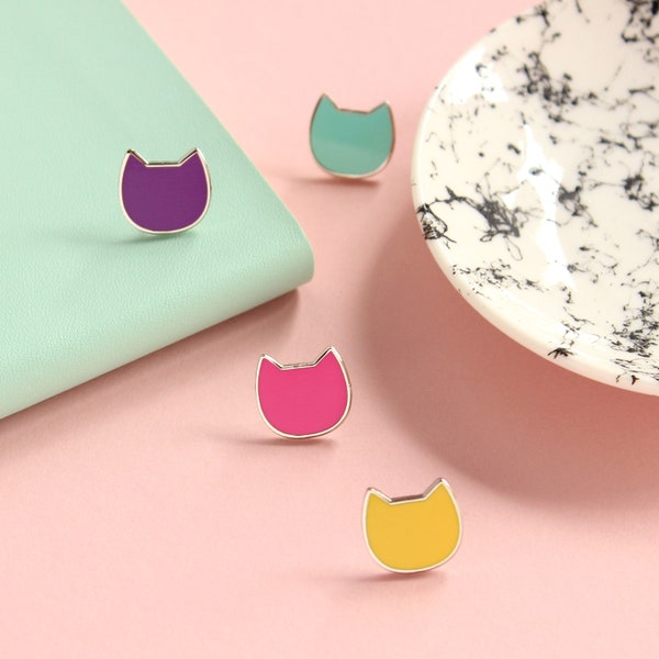 Cat Pin - Etsy