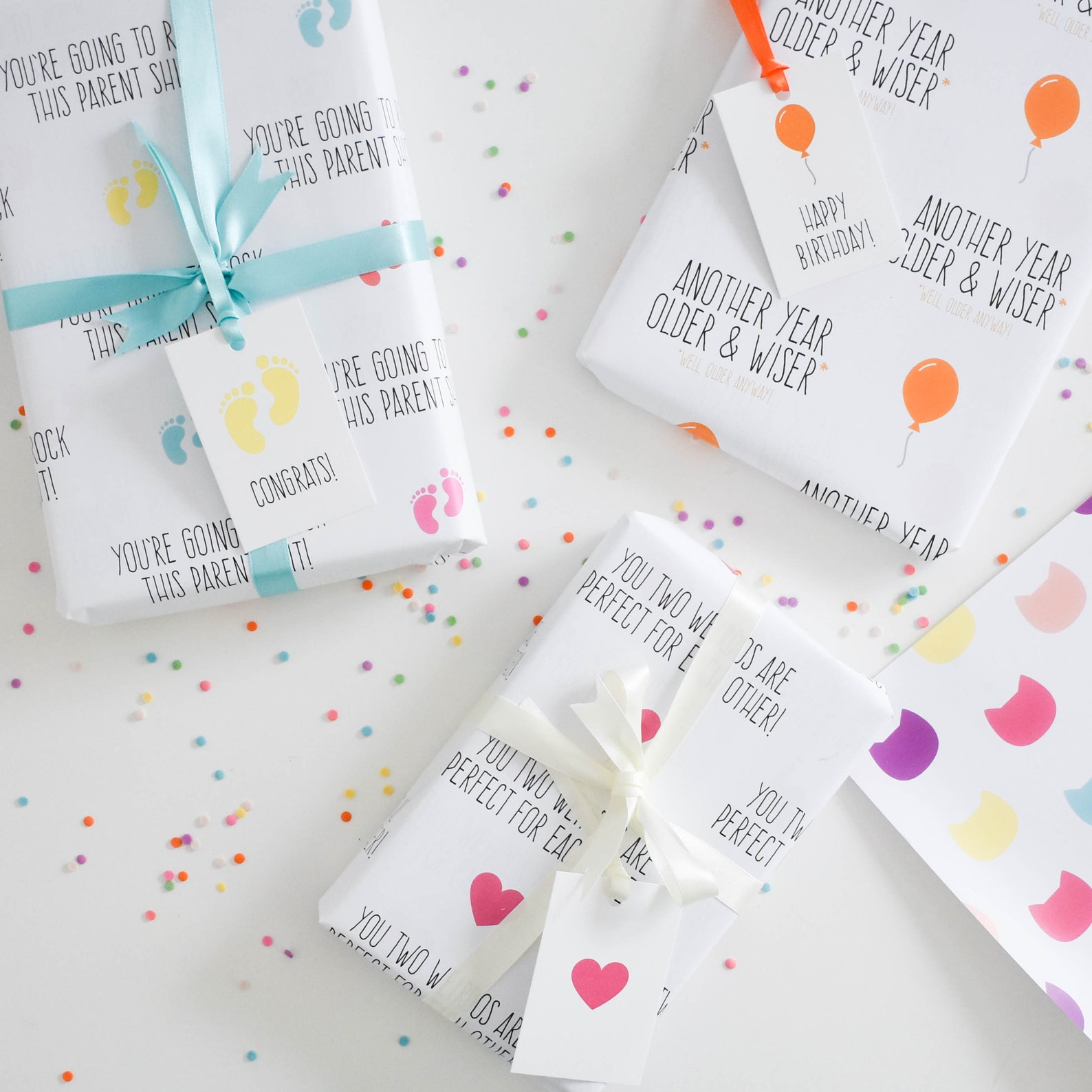 You're My Favourite Human Wrapping Paper and Gift Tag - Etsy
